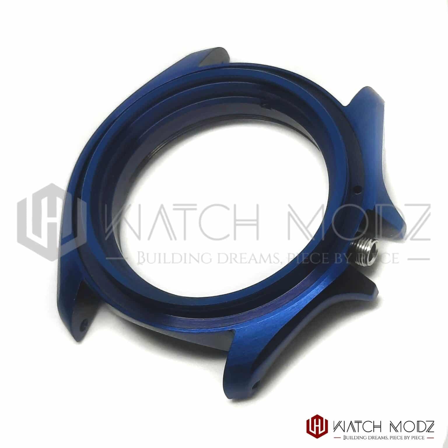 Blue SKX007 Compatible Case - Seiko Mods - Watch-Modz