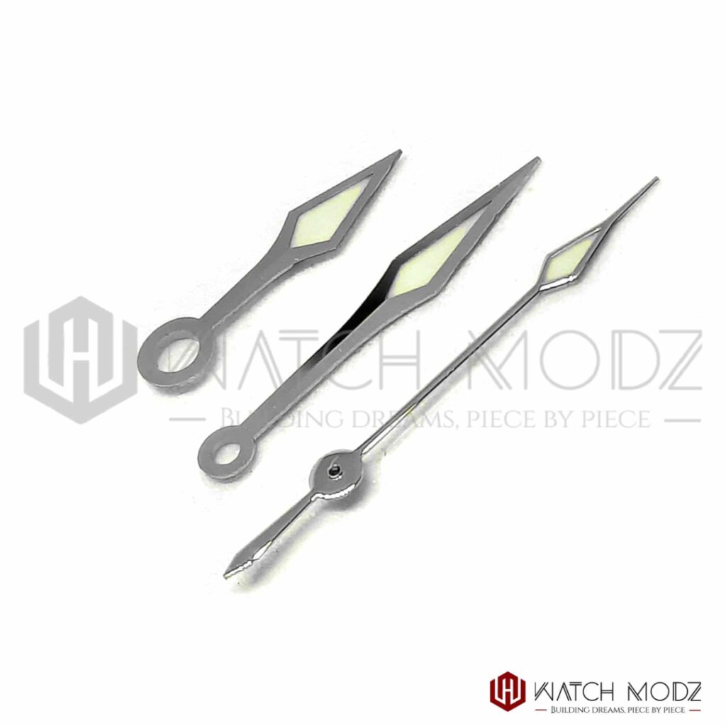 Skeleton NH35 Kunai Hands - Quality Seiko Mods - Watch-Modz