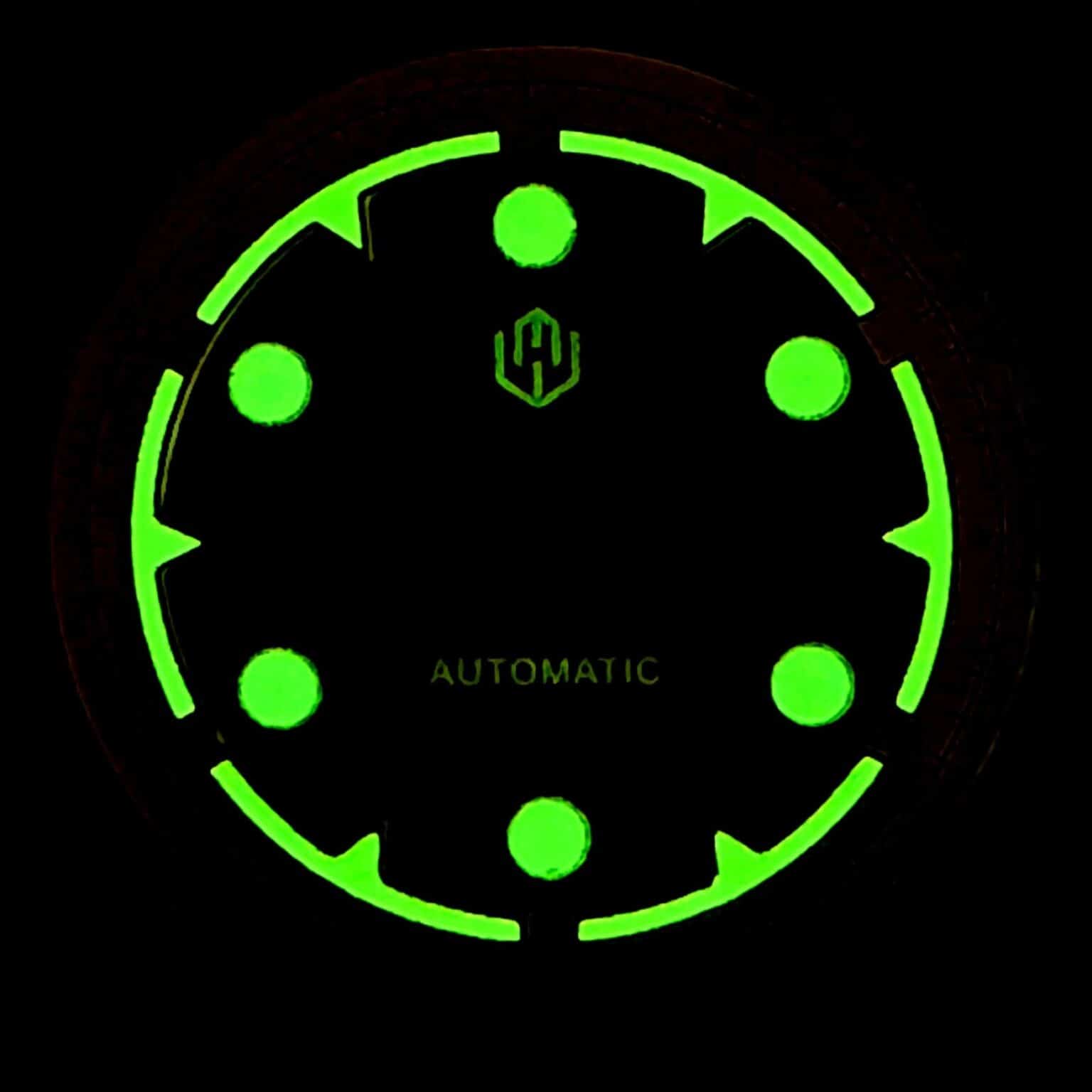 NH35 Dial: Gray Seigaiha - Watch-Modz - NH35 Dials